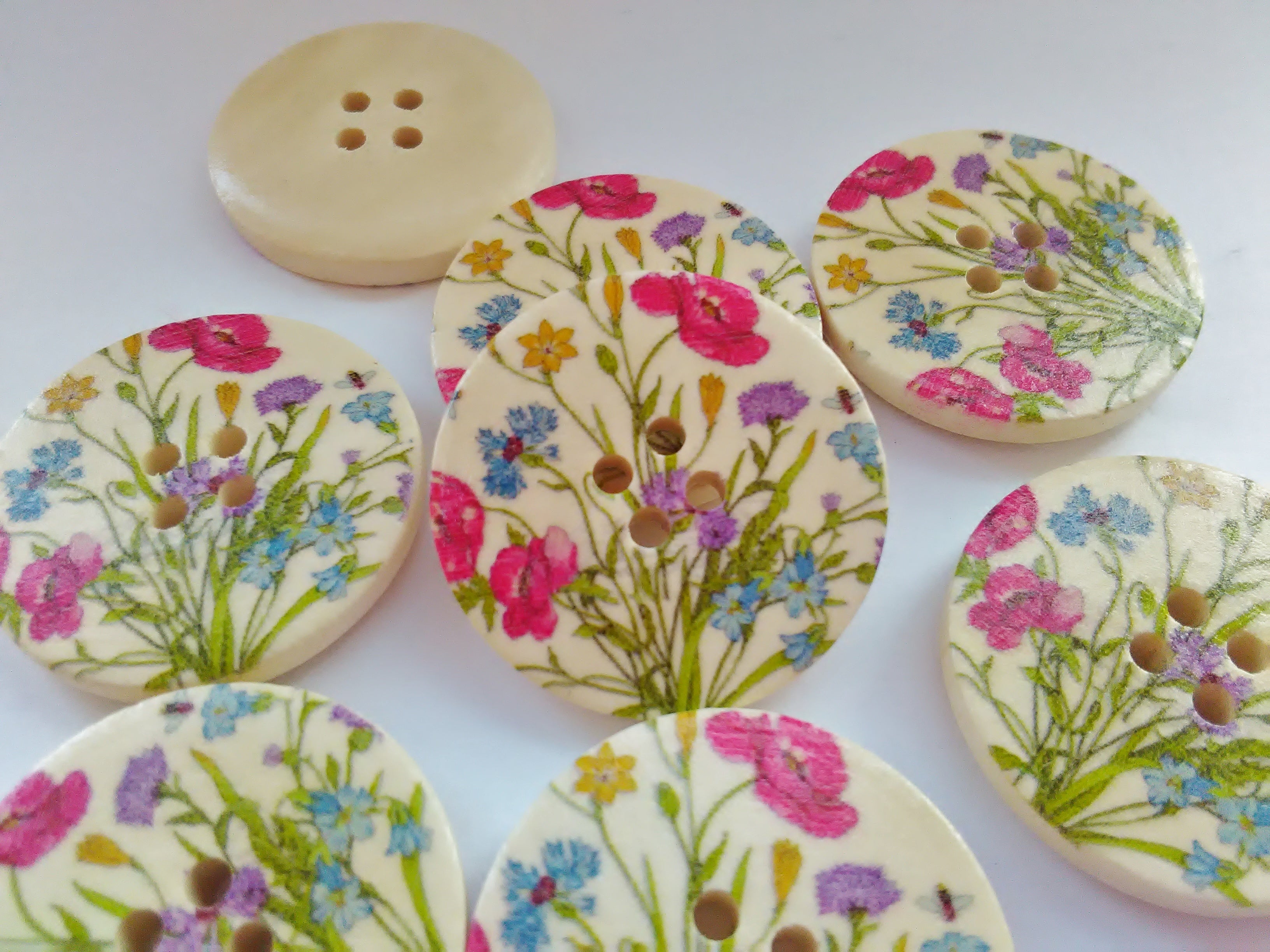 Flower Buttons – Buttons Bonkers